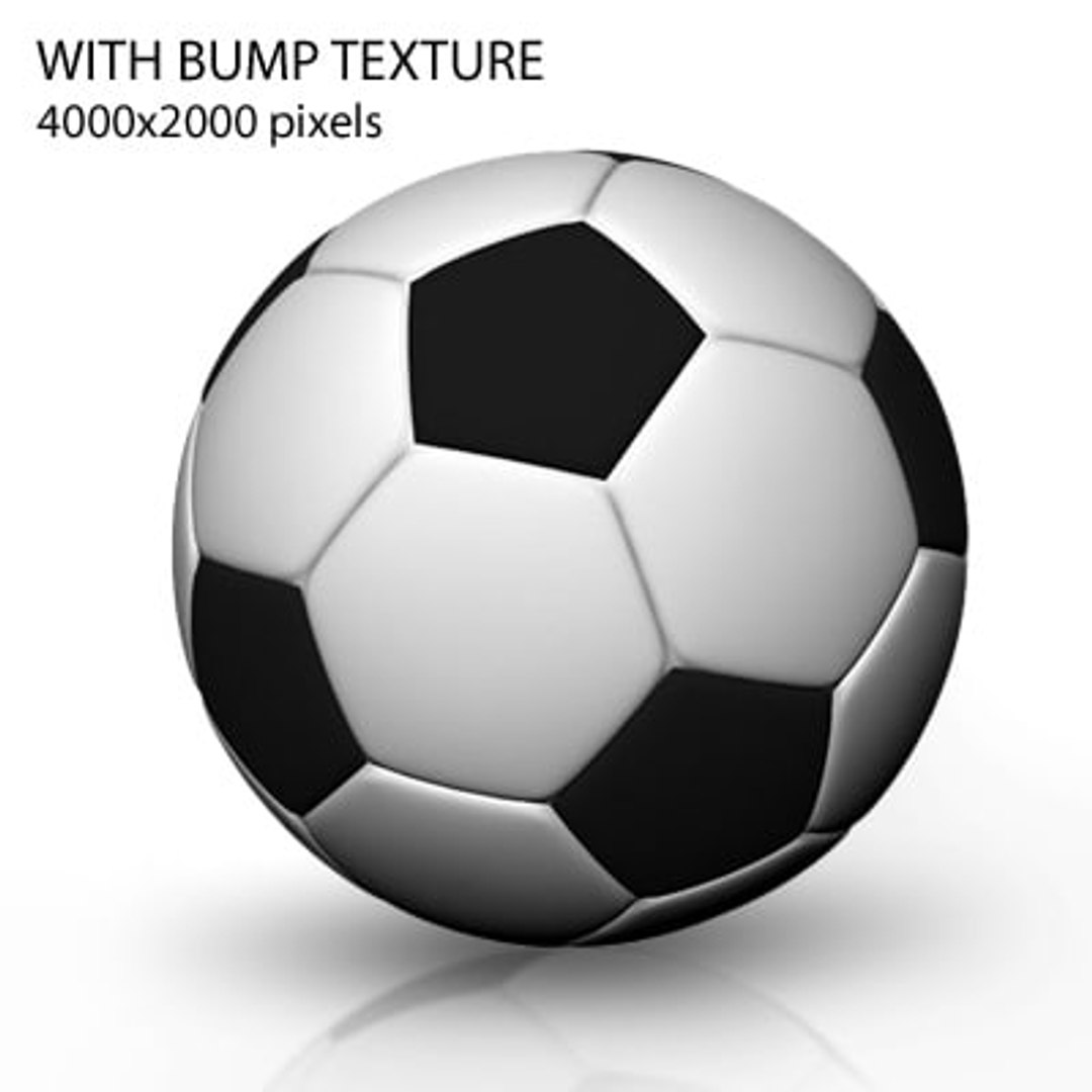 Football texture High quality - TurboSquid 495301