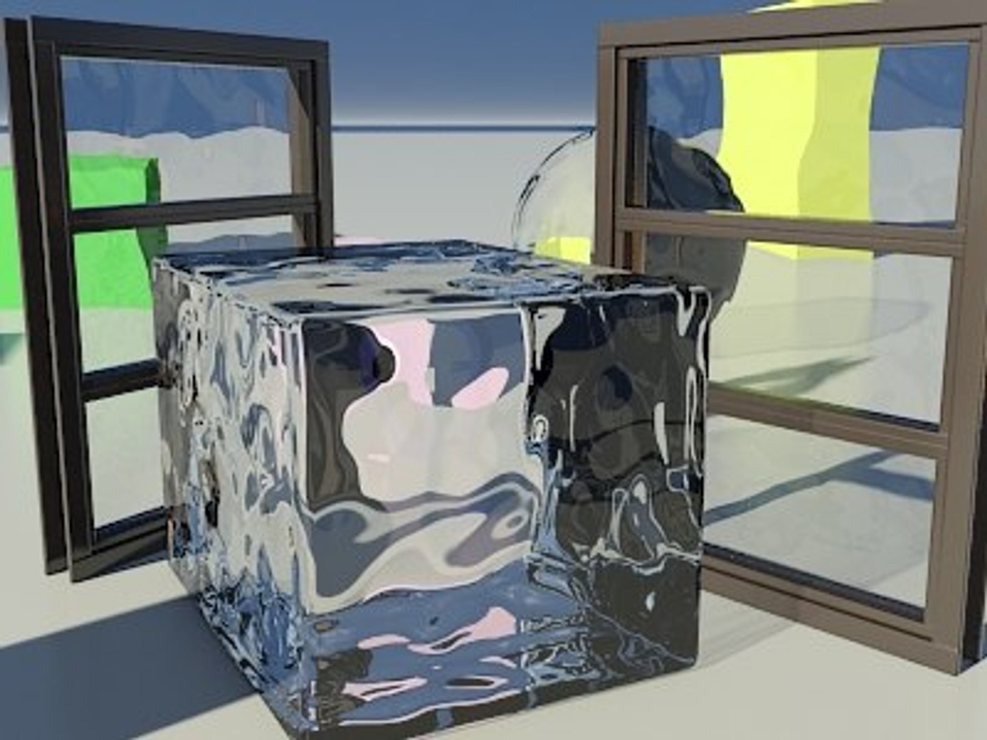 Glass Wavy 1_01 - Mental Ray material - TurboSquid 515290
