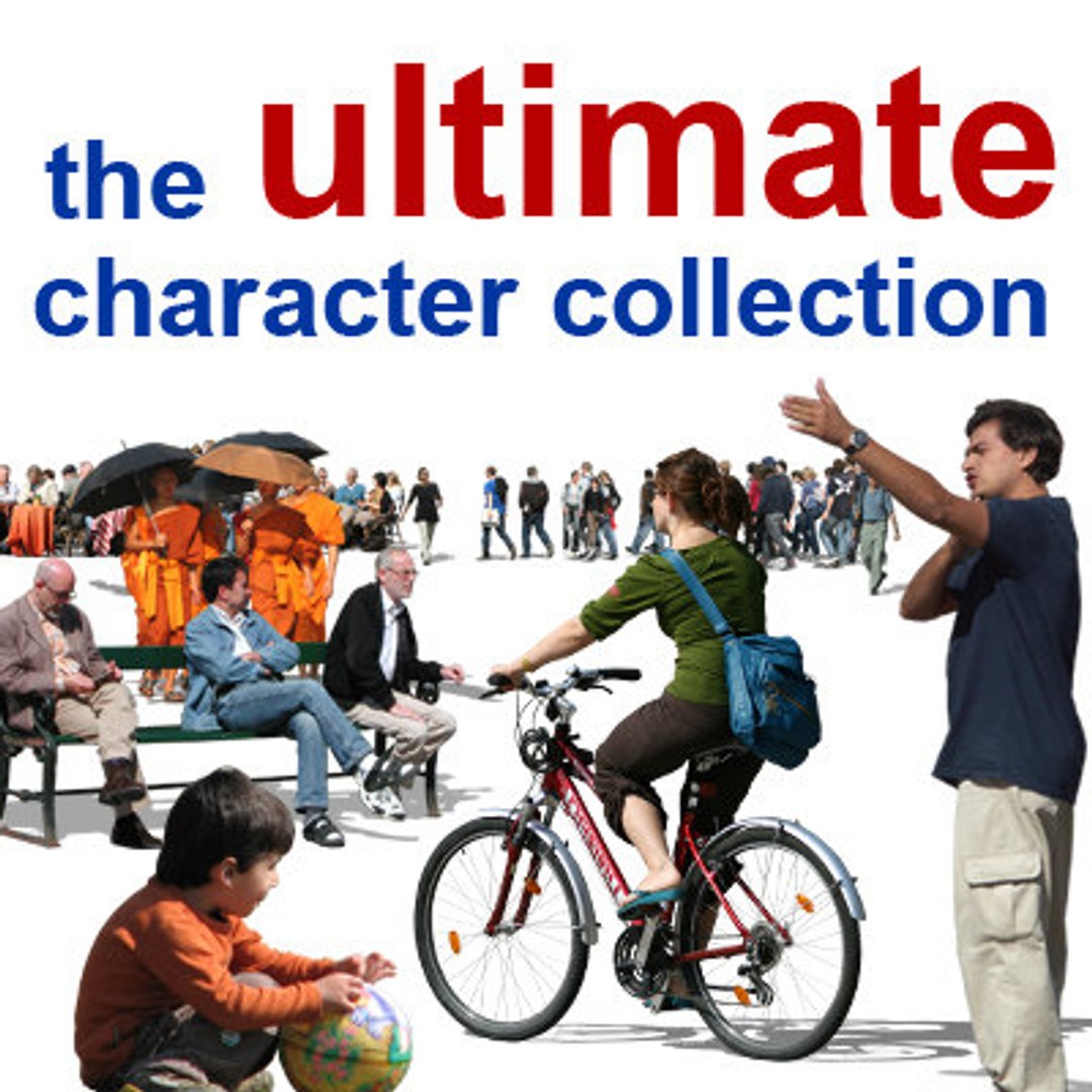 the ultimate character collection - TurboSquid 512002