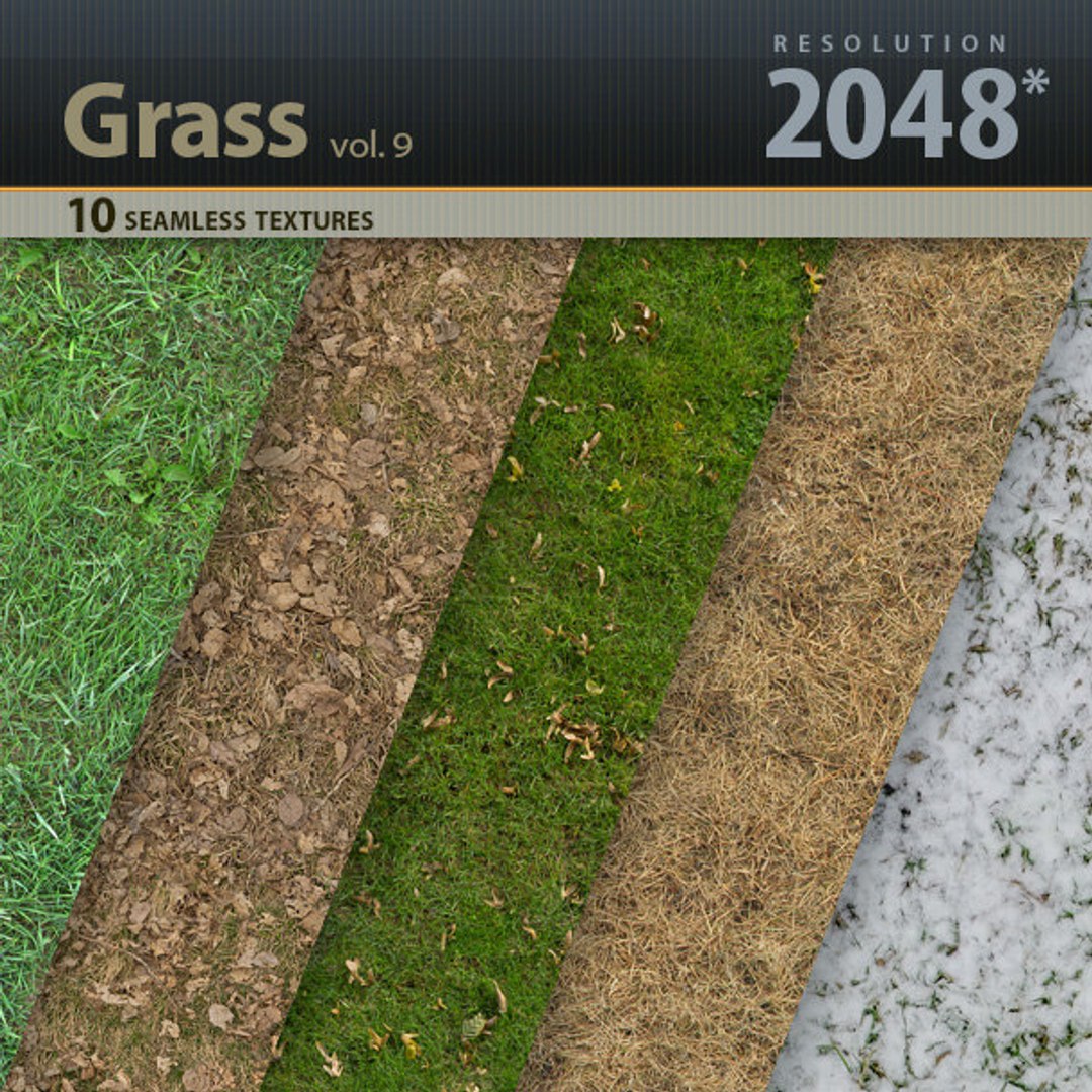 Grass Textures vol.9 - TurboSquid 544929
