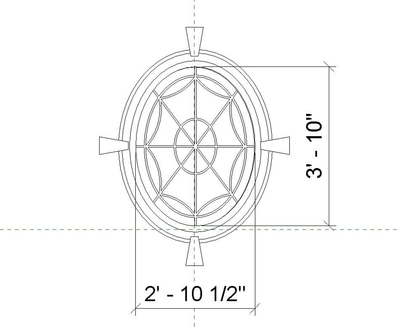 Oval Window - TurboSquid 554259