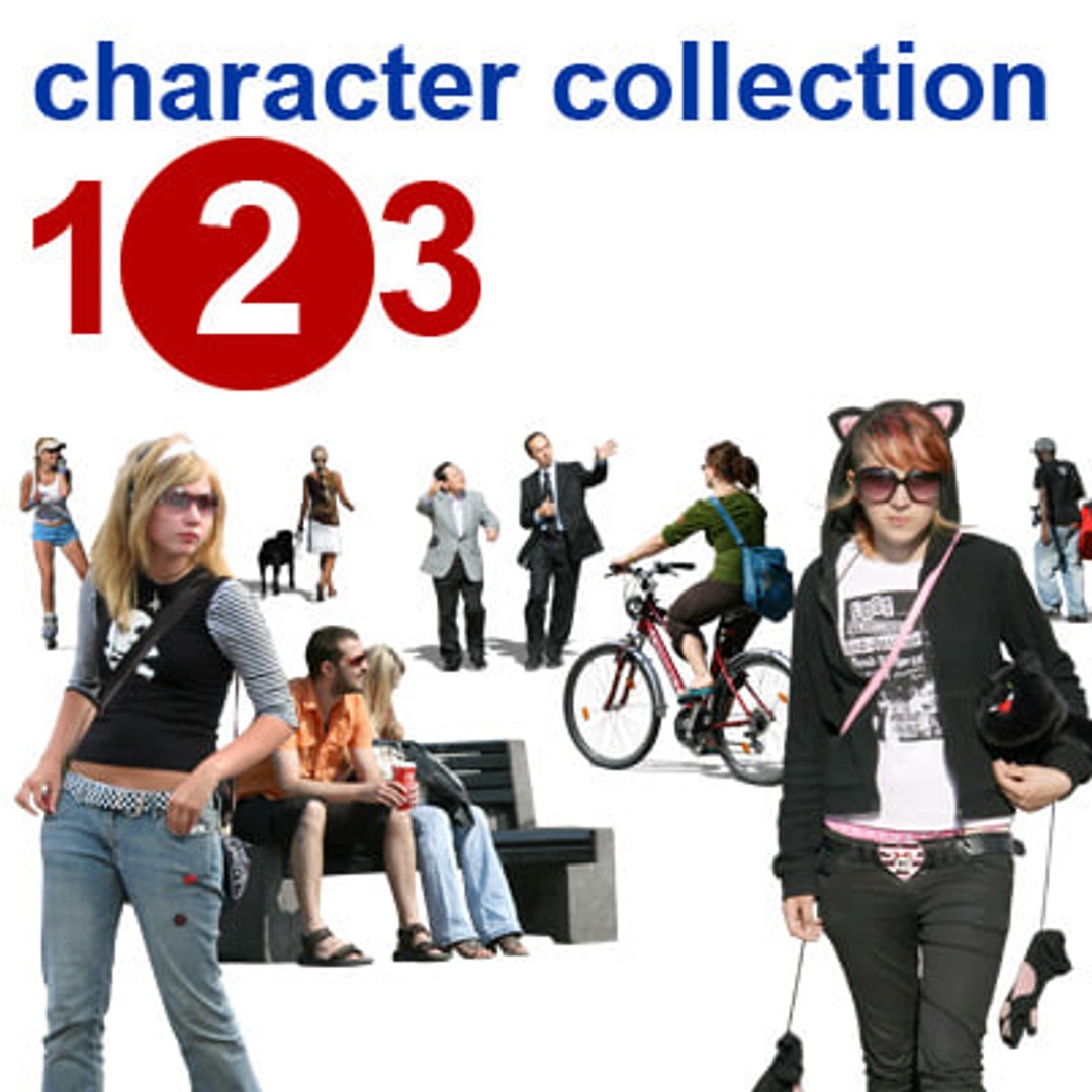 the ultimate character collection - TurboSquid 512002