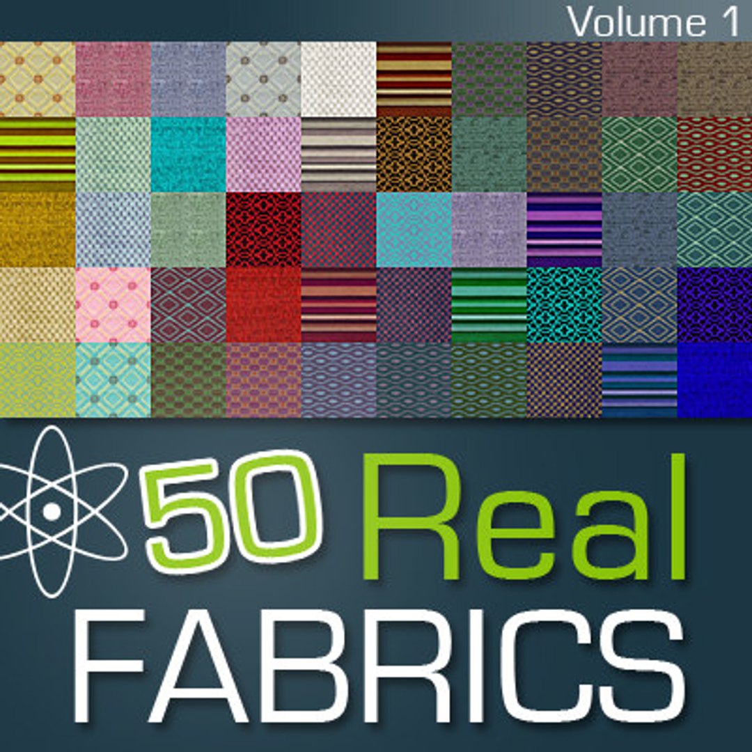 Real Designer Fabric Collection - TurboSquid 538759