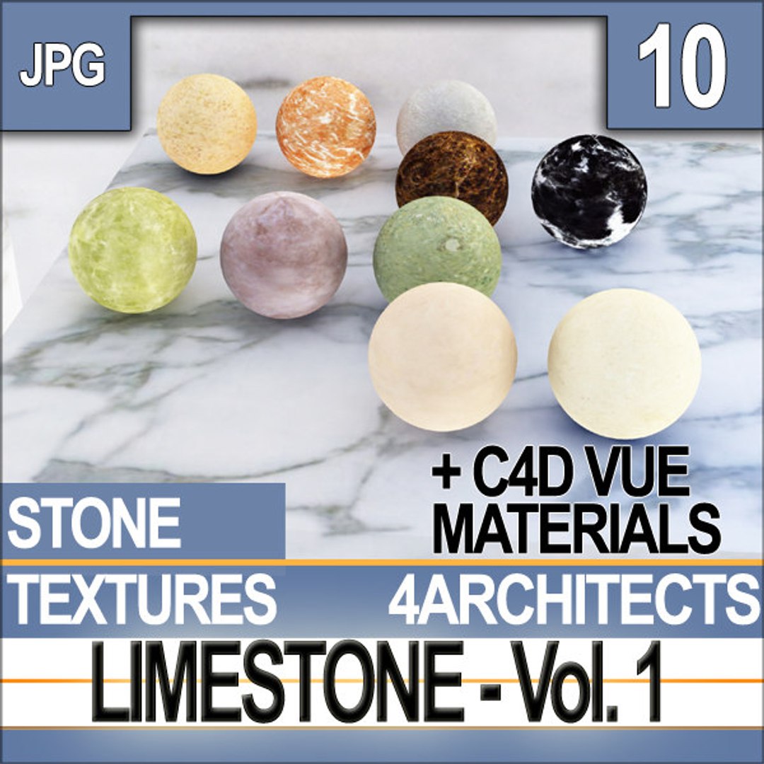 Limestone Vol. 1 - Textures & Materials - TurboSquid 502513