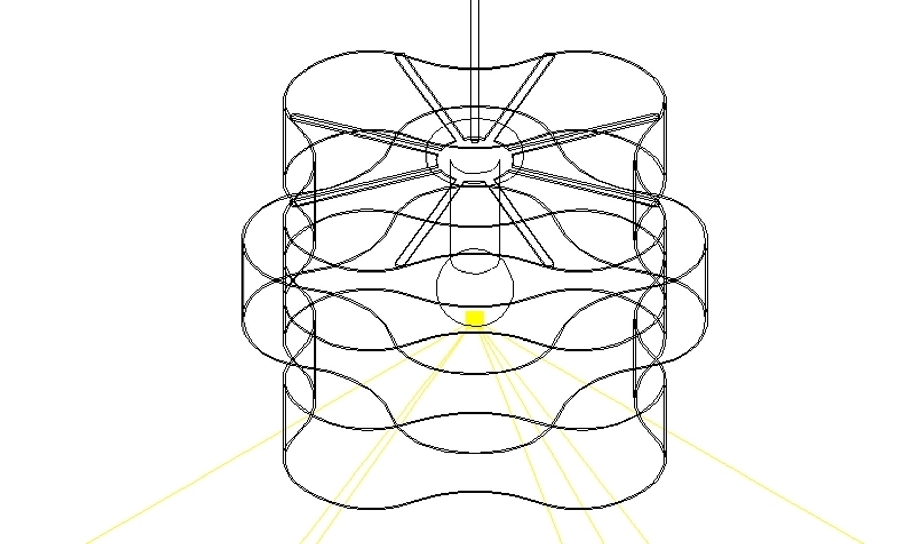 Ceiling.Lamp_Waves - TurboSquid 541137