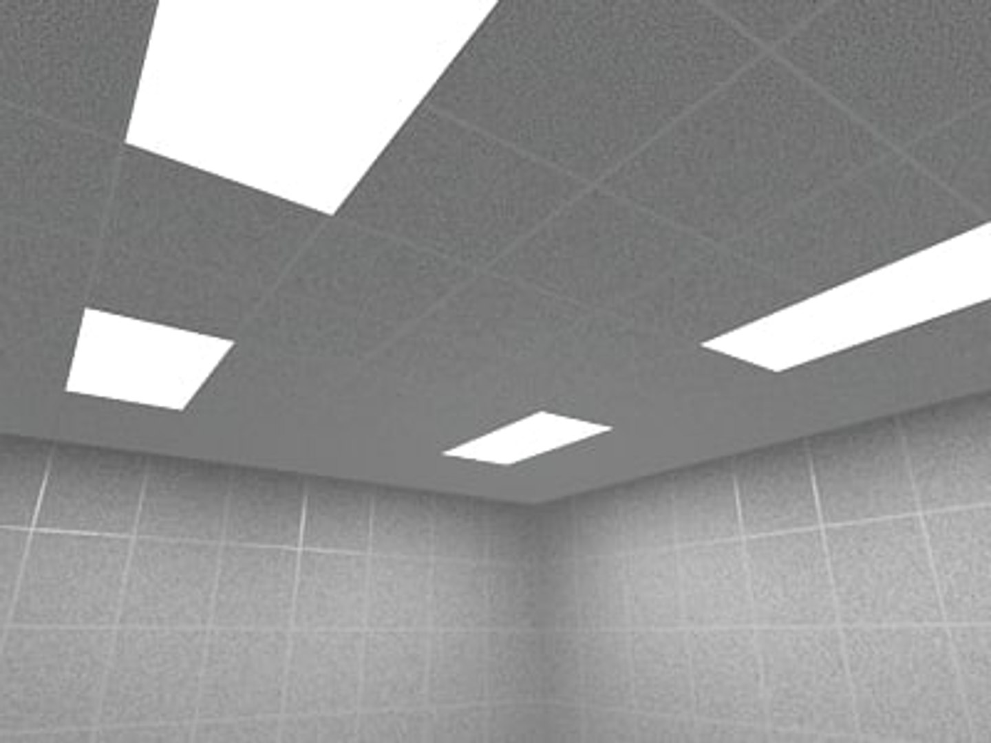 Ceiling_Tiles_1 - Office Ceiling Tiles - 3ds max2010 mental ray ...