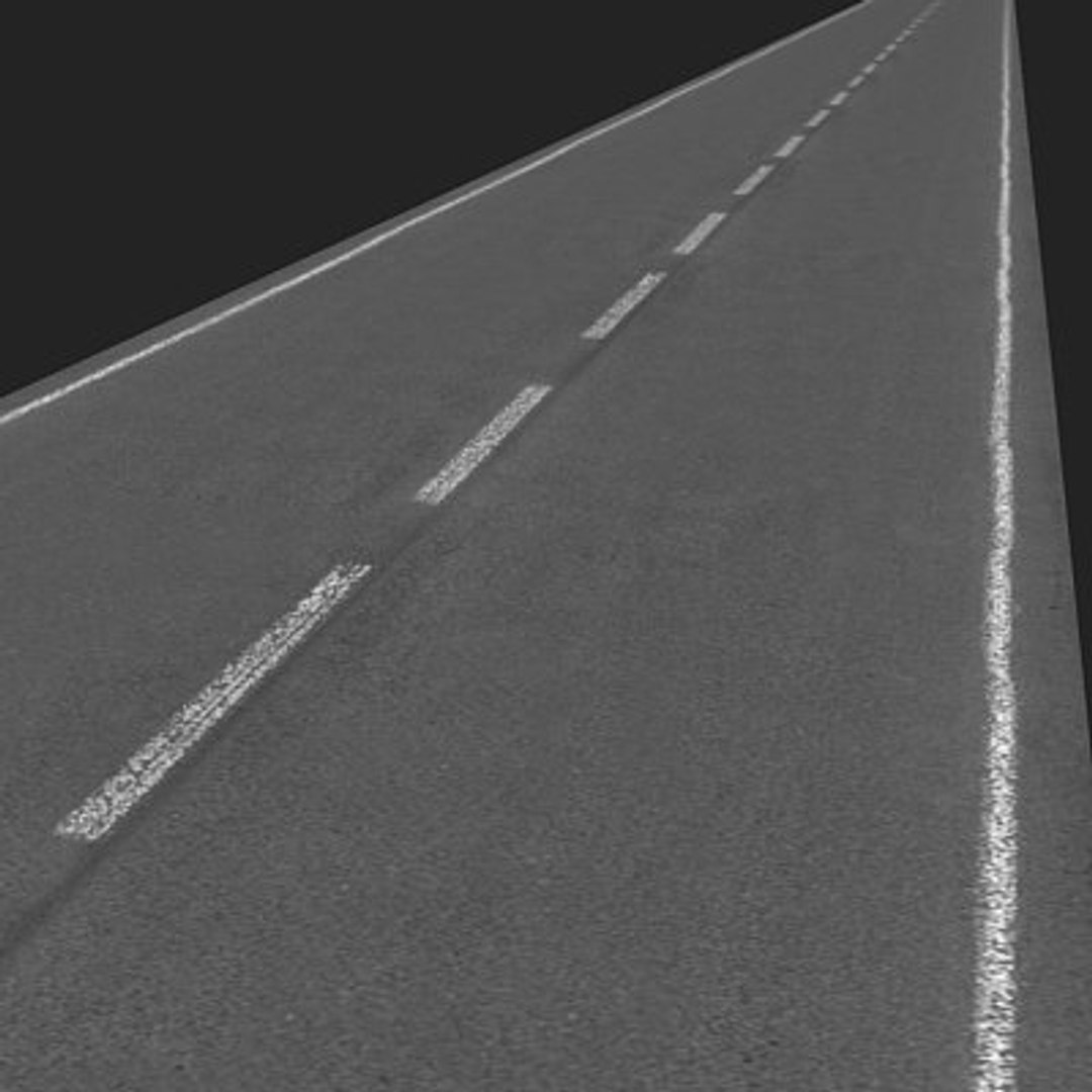 Asphalt Road Pack - TurboSquid 557928