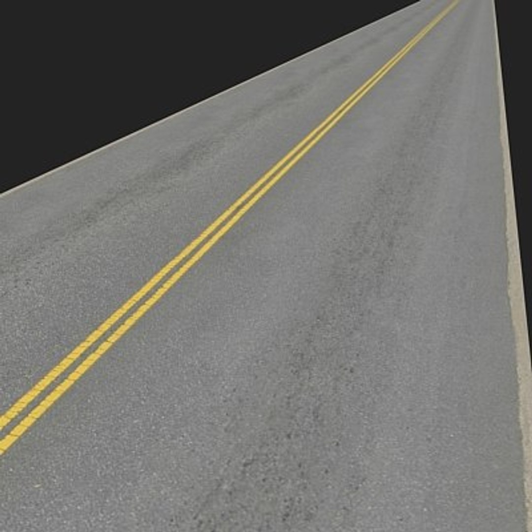 Asphalt Road Pack - TurboSquid 557928
