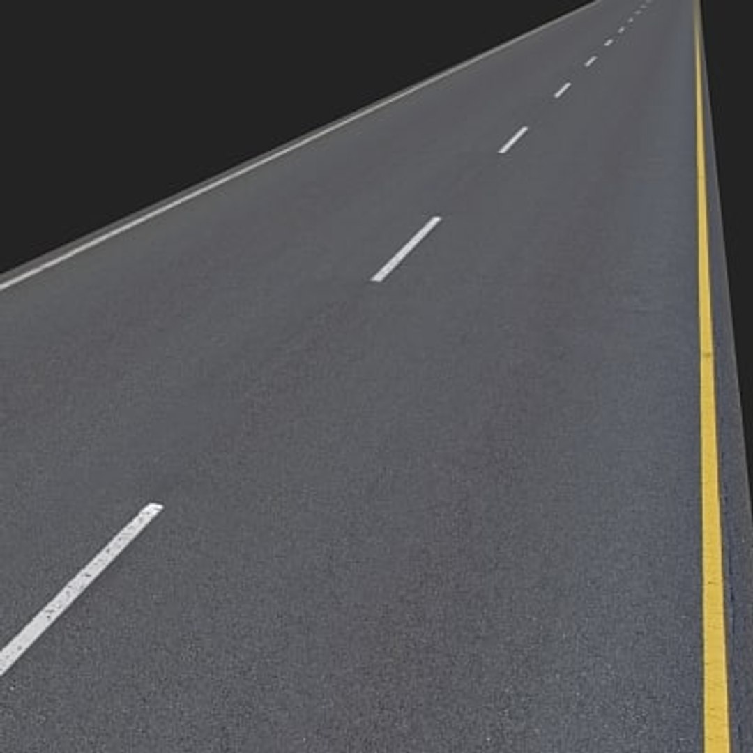 Asphalt Road Pack - TurboSquid 557928