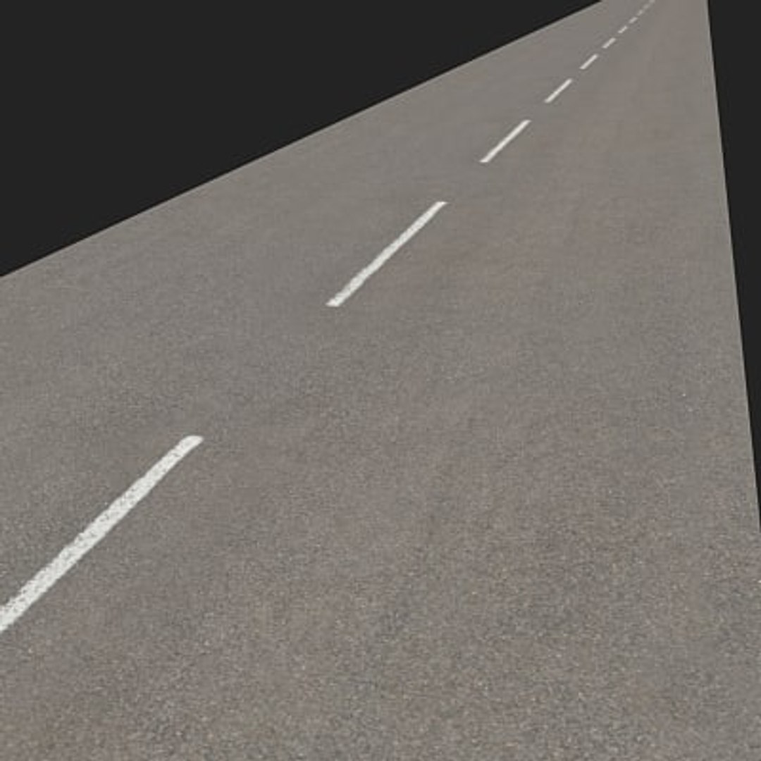Asphalt Road Pack - TurboSquid 557928
