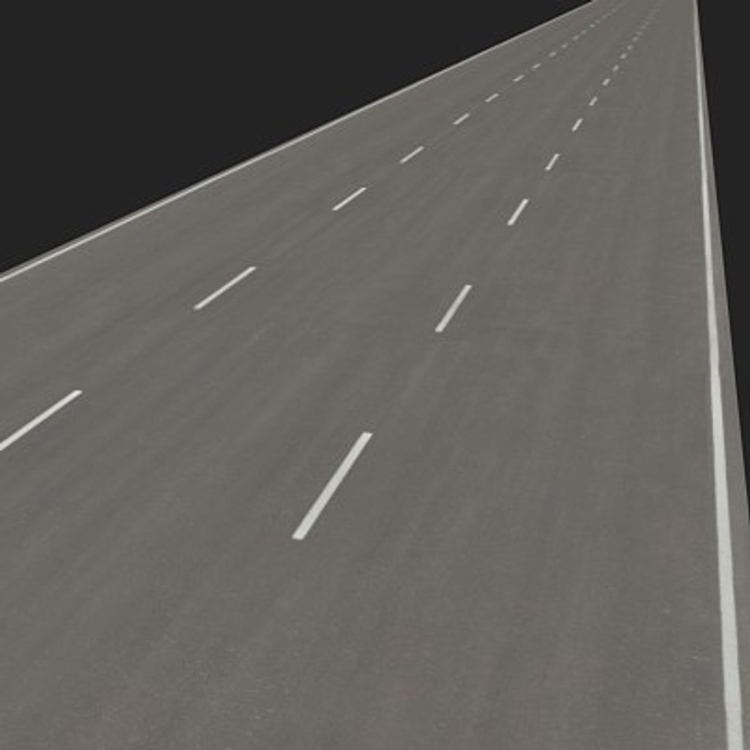 Asphalt Road Pack - TurboSquid 557928