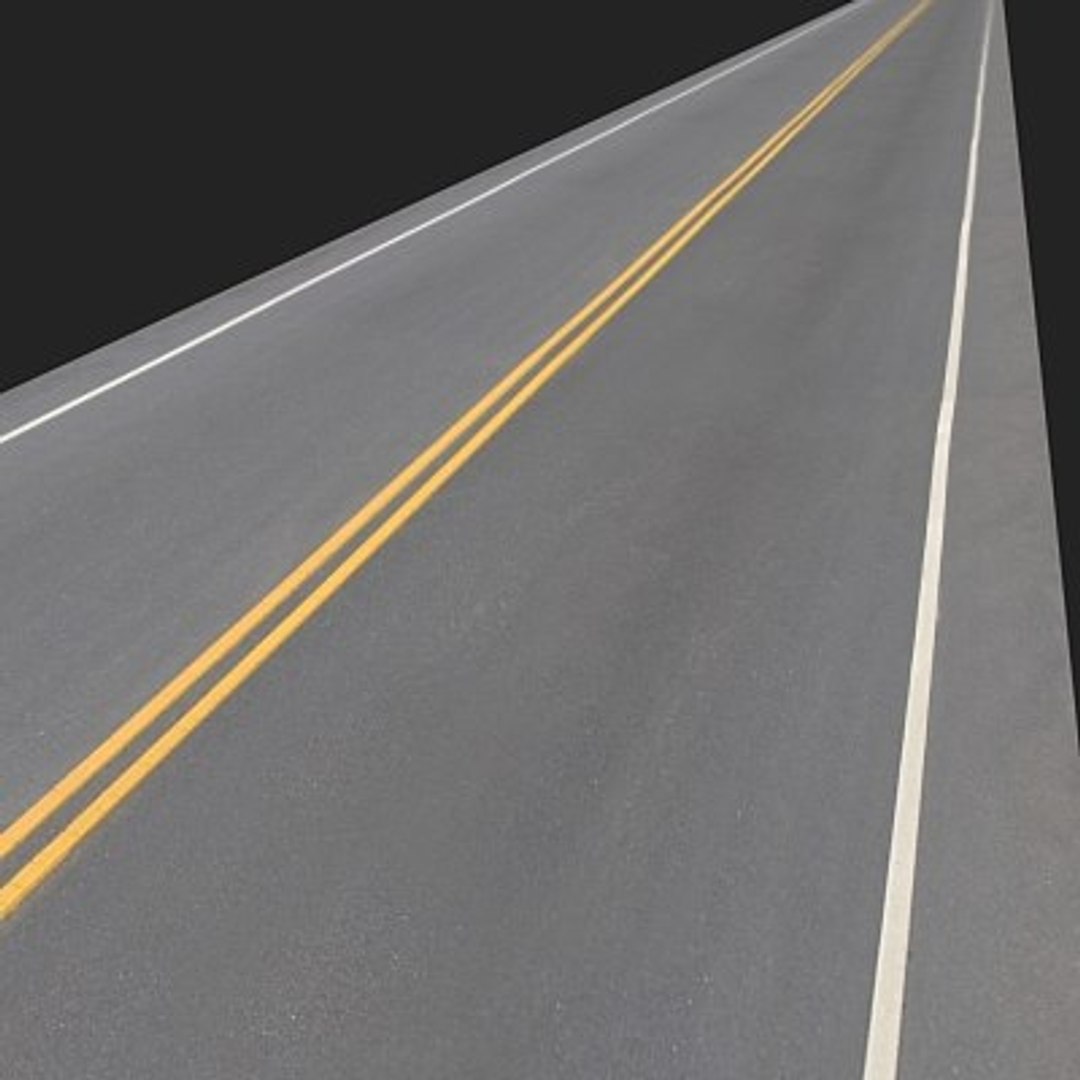 Asphalt Road Pack - TurboSquid 557928