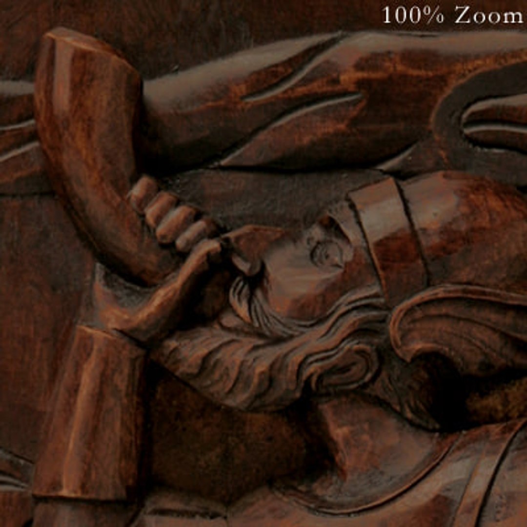 Carved Hunter Panel - TurboSquid 555833