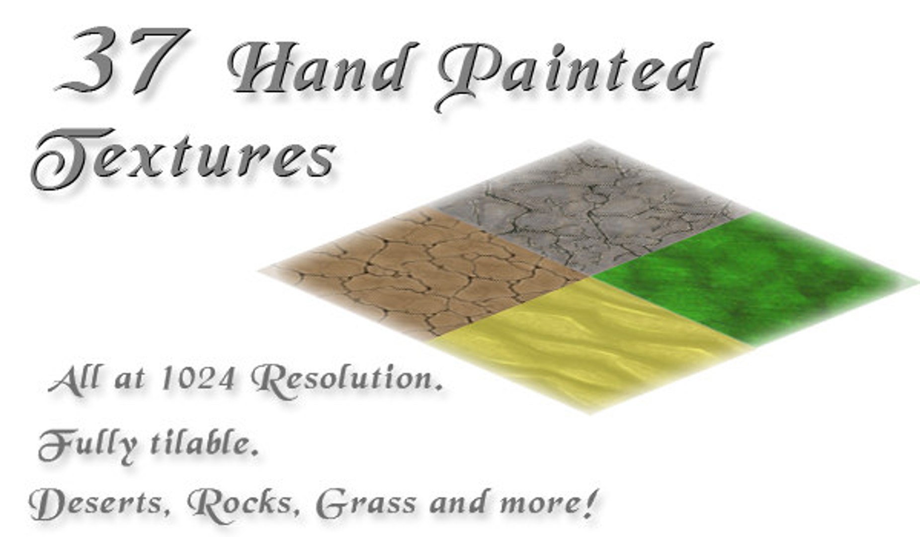 37 Hand Painted Environment Textures - TurboSquid 580674