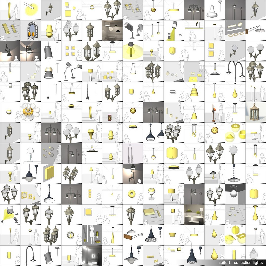 Collection Lights 00243se - TurboSquid 594390