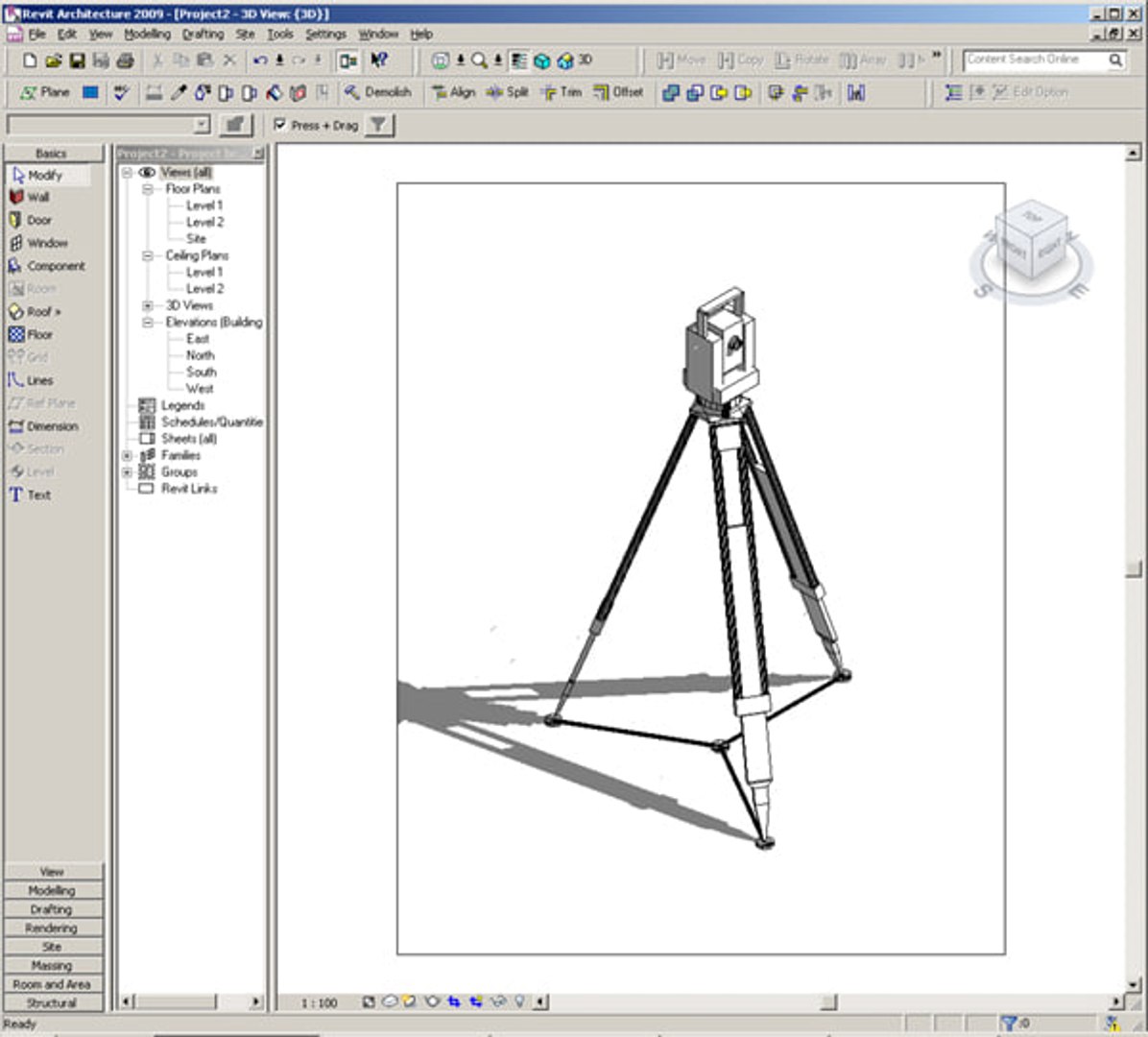 Revit Total Station - TurboSquid 610209