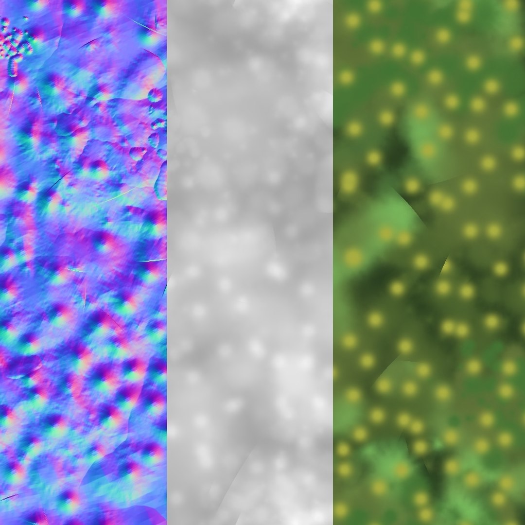 Dino Skin - GreenYellow - 3D Texture - TurboSquid 593354