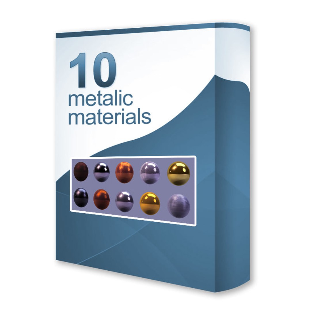 10 Heavy Metals for Maya - TurboSquid 576611