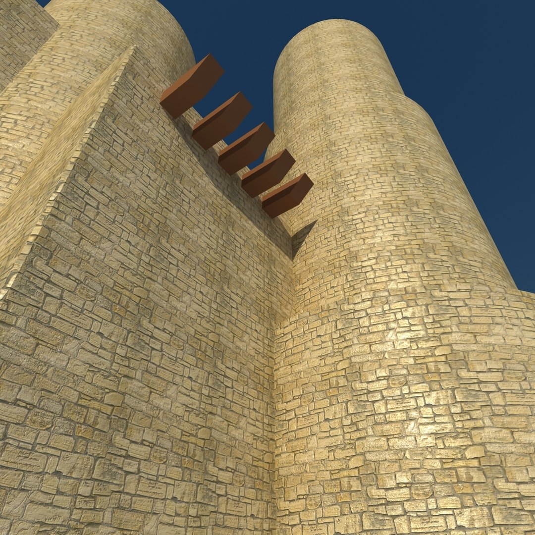 Tileable Ancient Castle Wall Texture - TurboSquid 604738