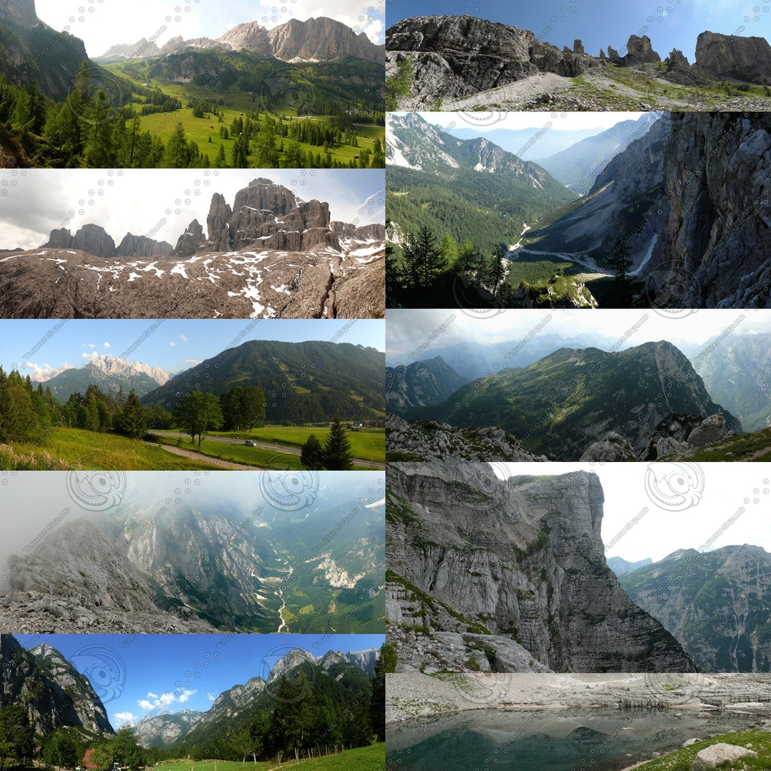 Panorama Set #1 - TurboSquid 625634
