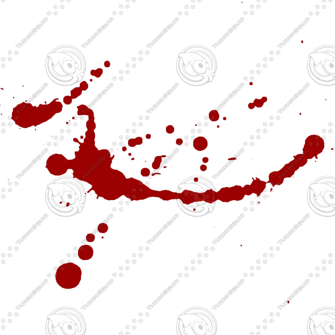 Blood Splatter Texture Pack - TurboSquid 626428