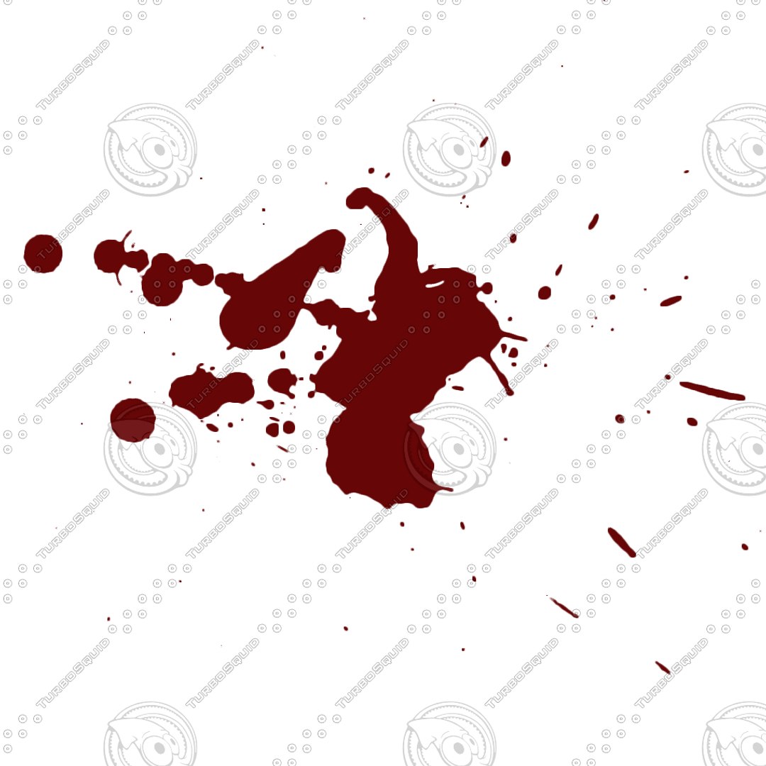 Blood Splatter Texture Pack - TurboSquid 626428