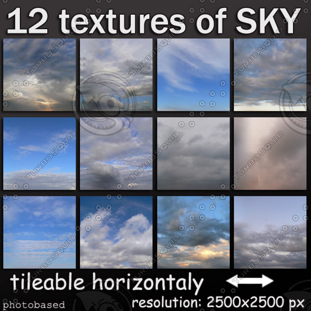 12 textures of sky - collection 01 - TurboSquid 623152