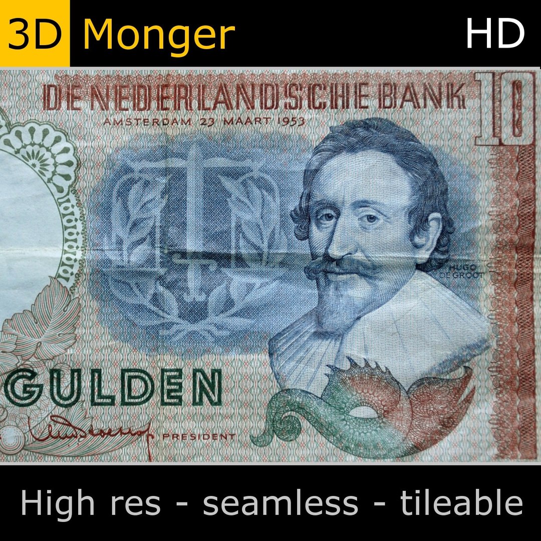 Old Dutch Money - TurboSquid 612810