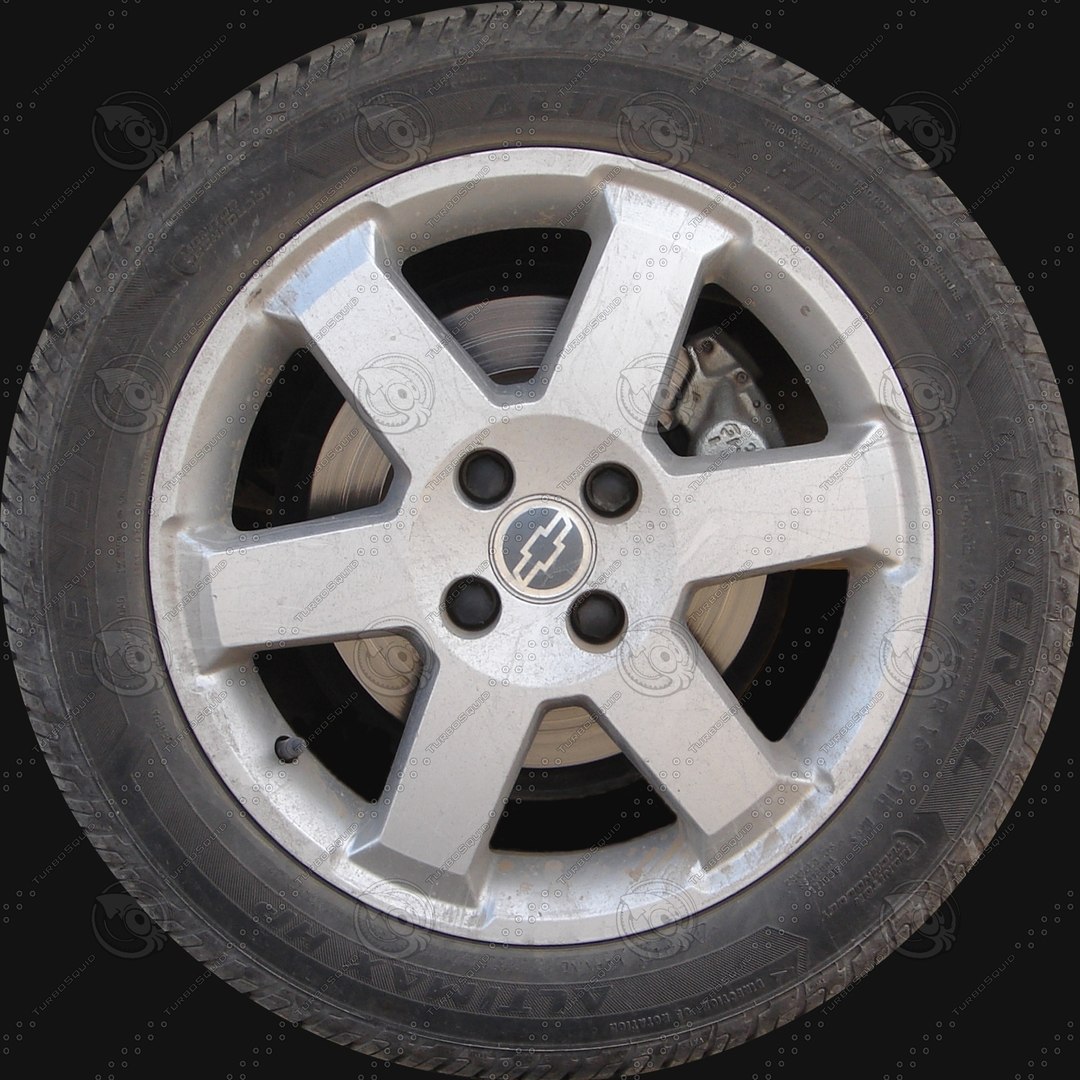 Chevrolet Astra Wheel Texture Map - TurboSquid 633760