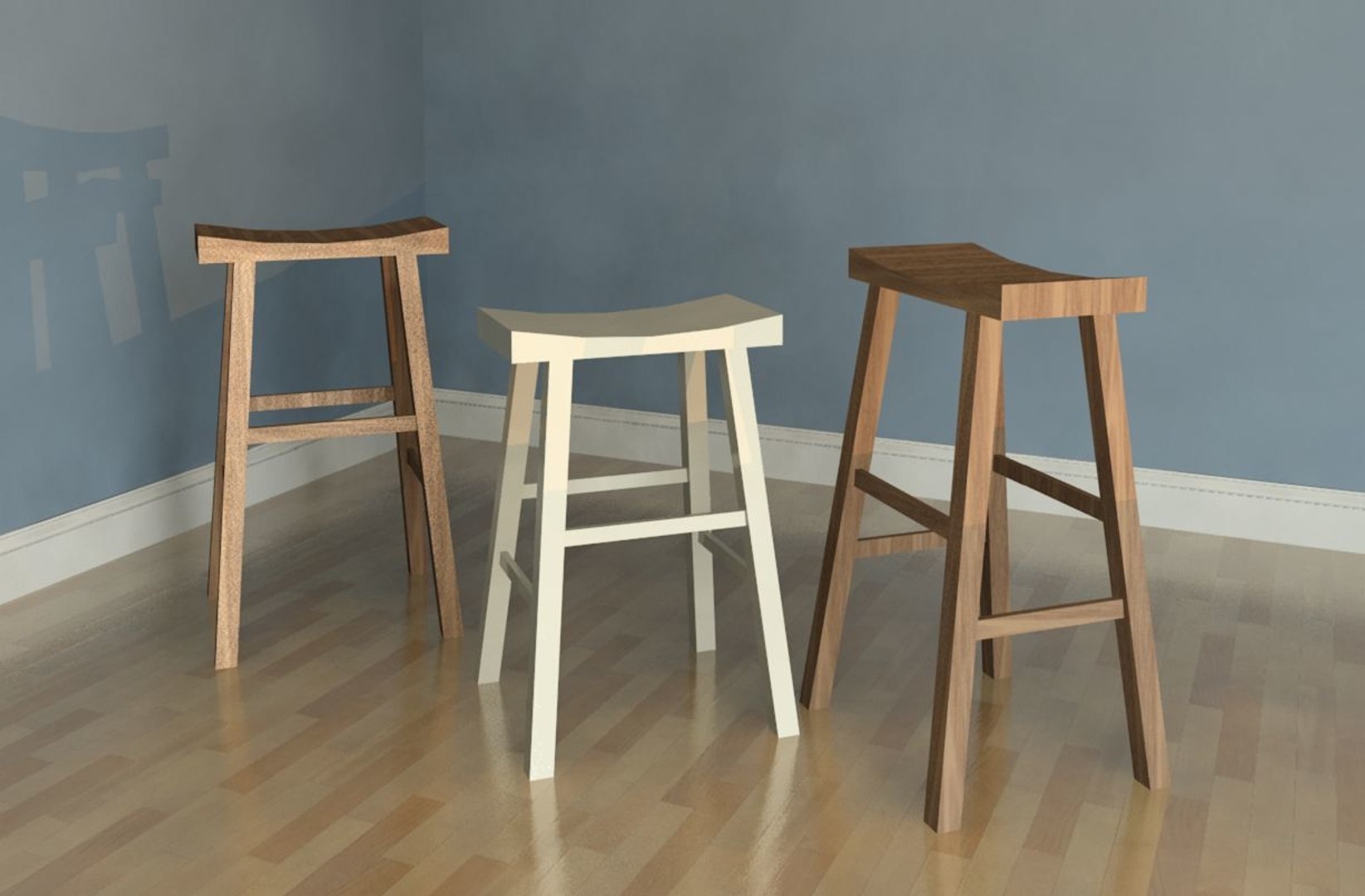 Tibetan Bar Stool - TurboSquid 637931