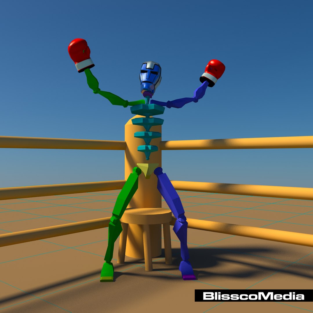 Fun Fighting Boxer - TurboSquid 638558
