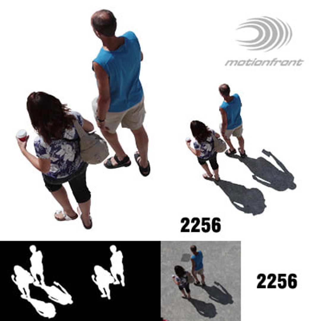 Bird"s - Eye View People Collection 2 - TurboSquid 633212