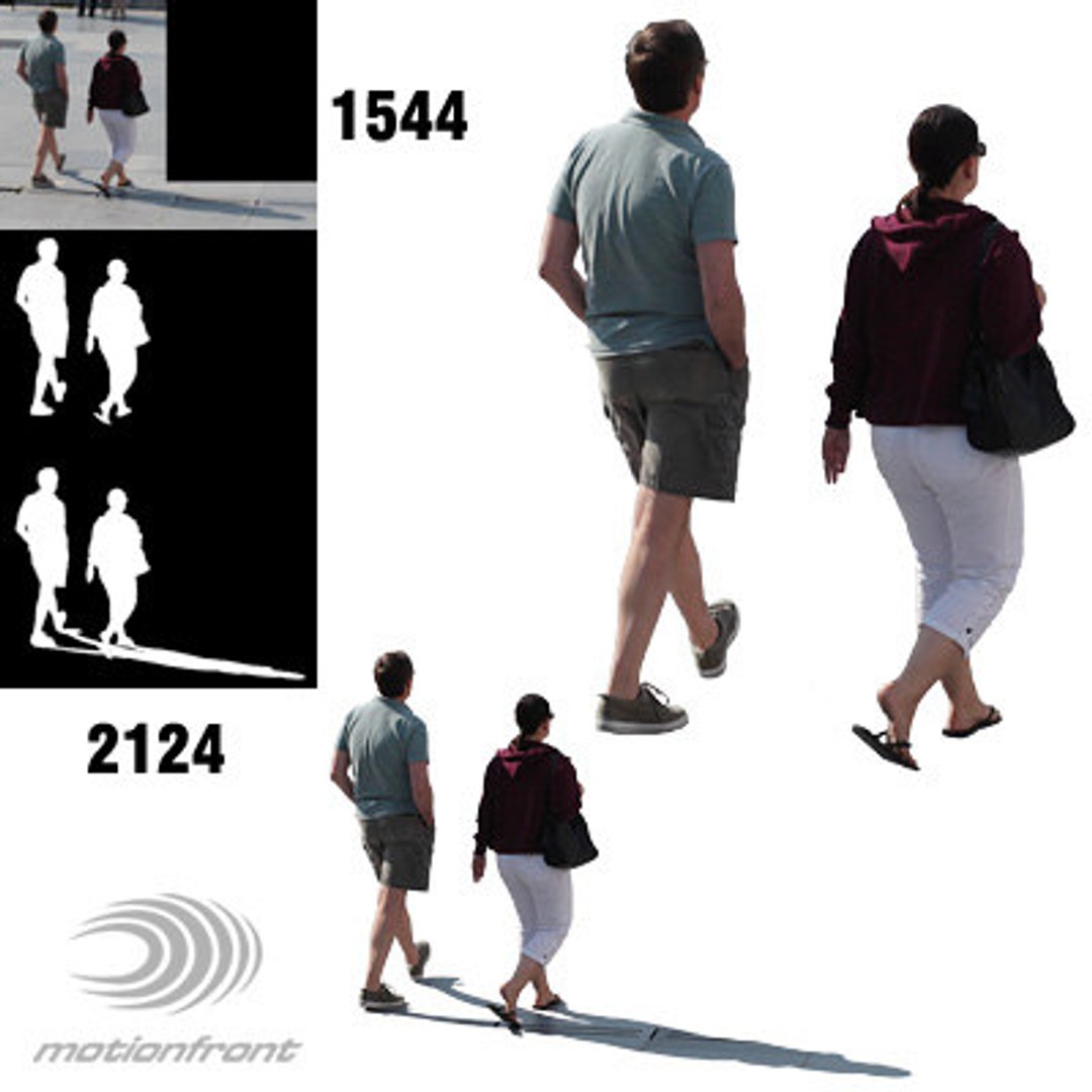 Bird"s - Eye View People Collection 2 - TurboSquid 633212