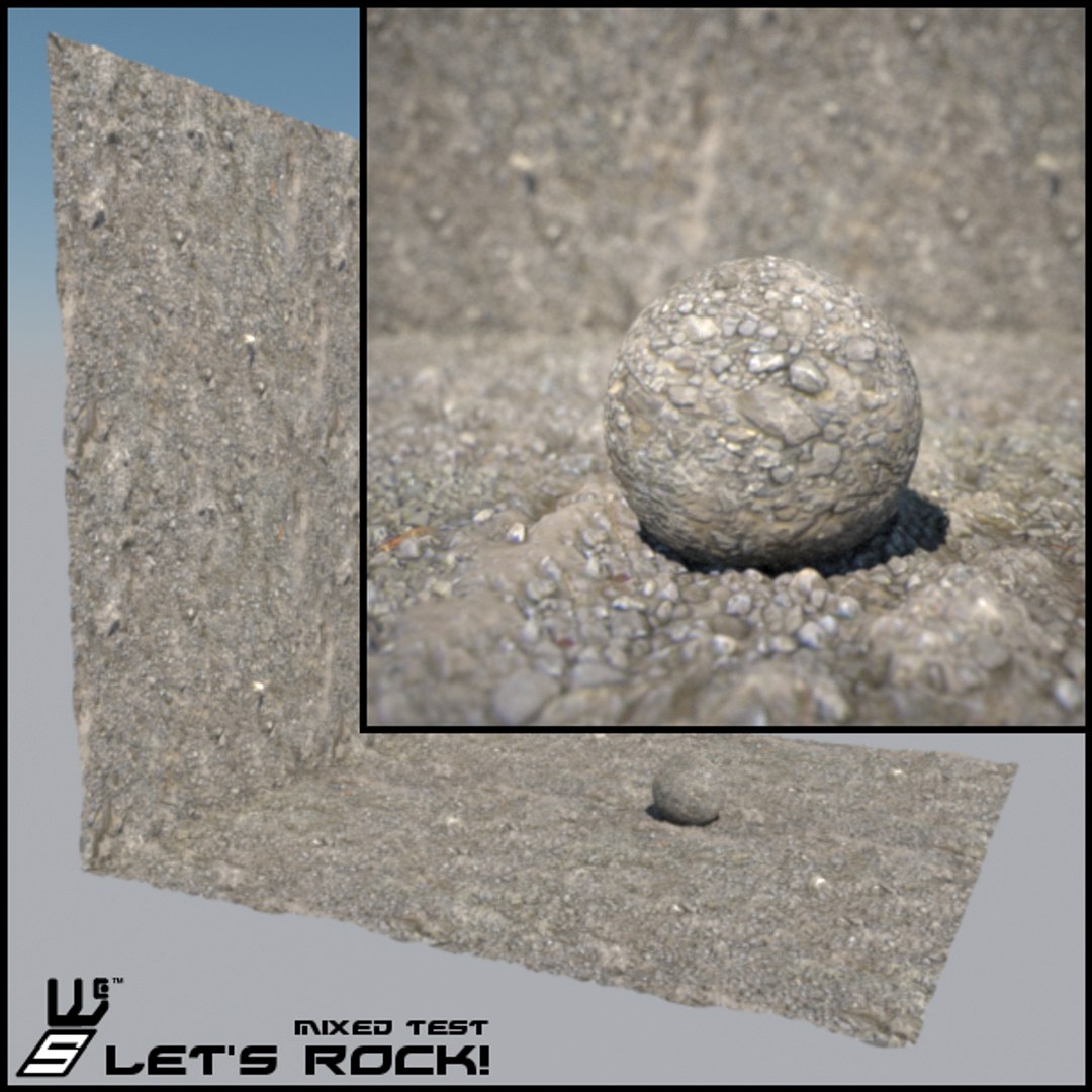 Let"s Rock! Seamless Texture Pack - TurboSquid 645302