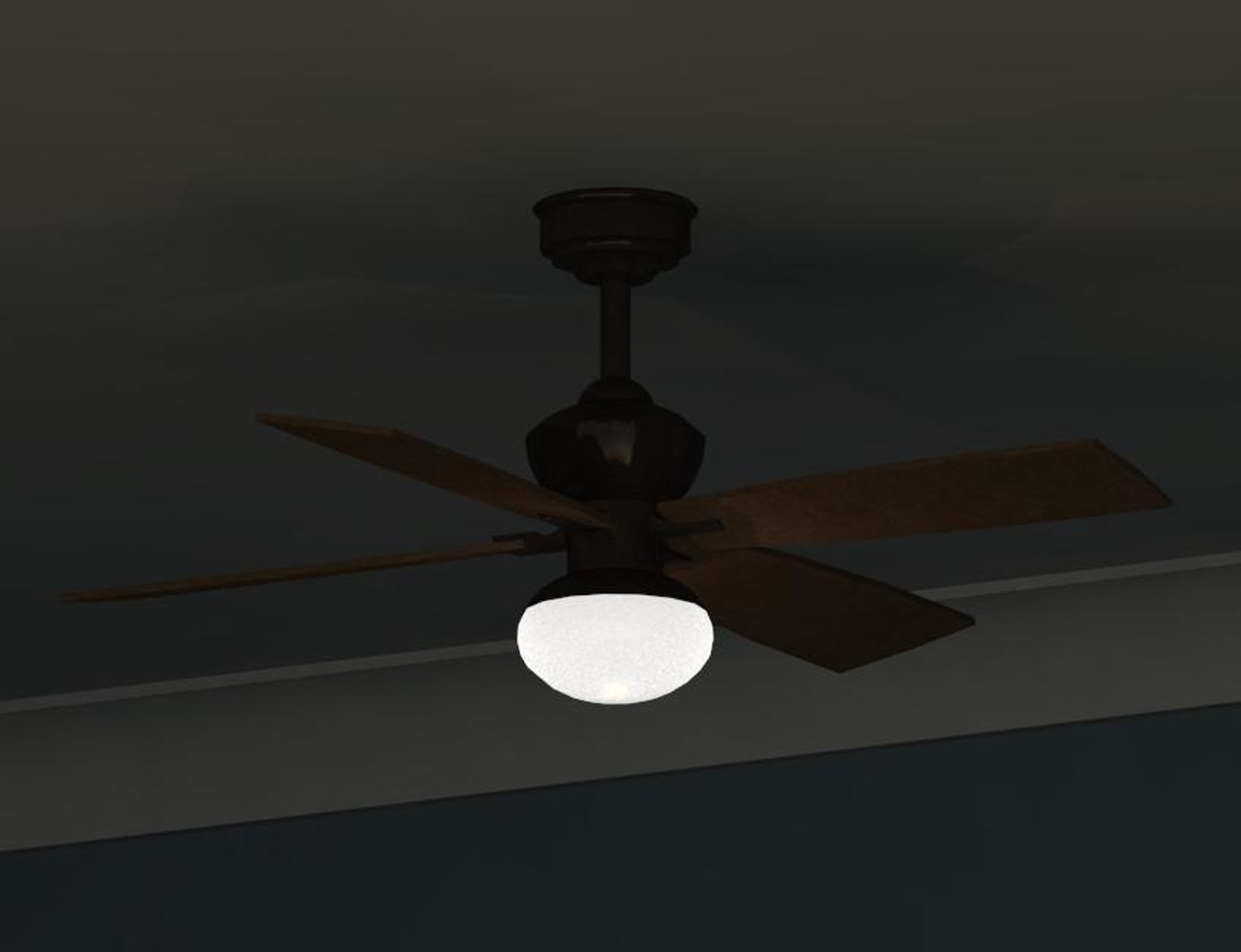 Ceiling Fan 36in - TurboSquid 648241