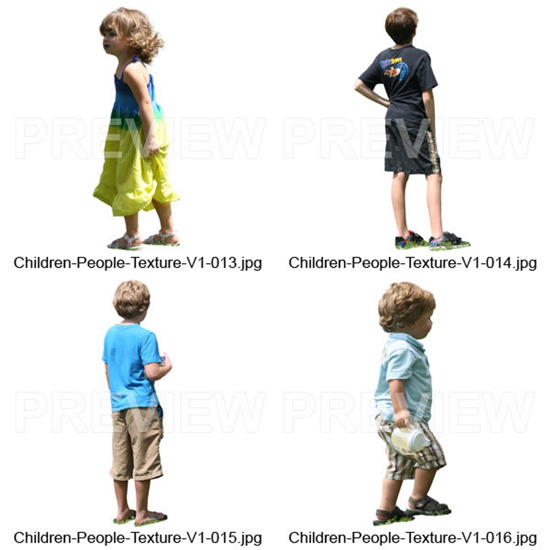 25 Children Textures - Vol. 1 - TurboSquid 658428