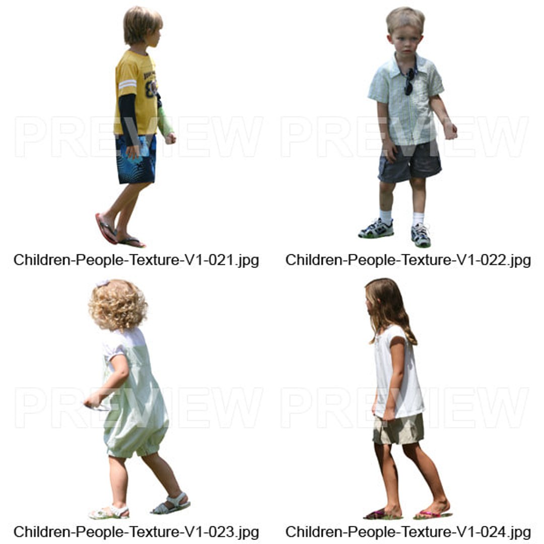 25 Children Textures - Vol. 1 - TurboSquid 658428