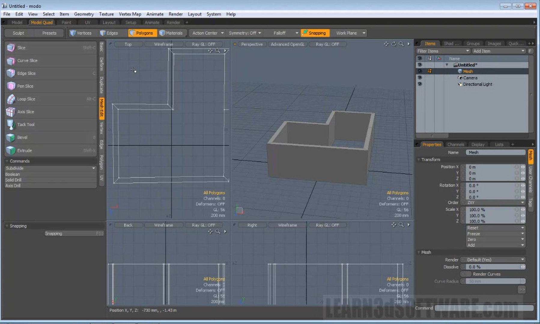 Modo 501 Modeling Tools Vol. #1 - TurboSquid 649957