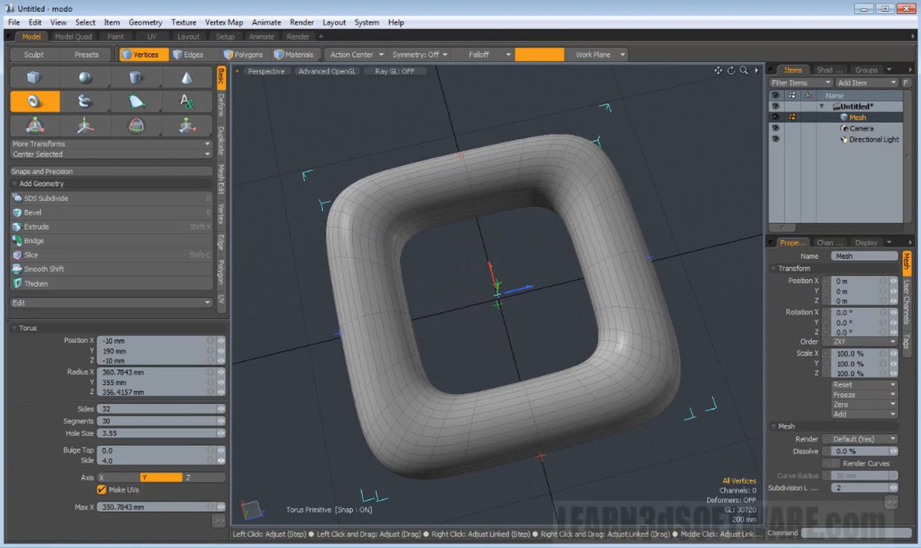 Modo 501 Modeling Tools Vol. #1 - TurboSquid 649957