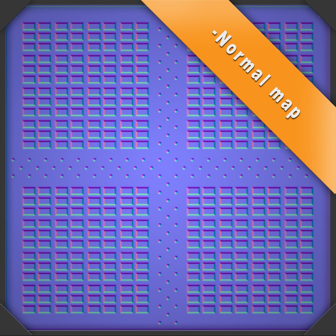 sci-fi metalfloor - TurboSquid 640662