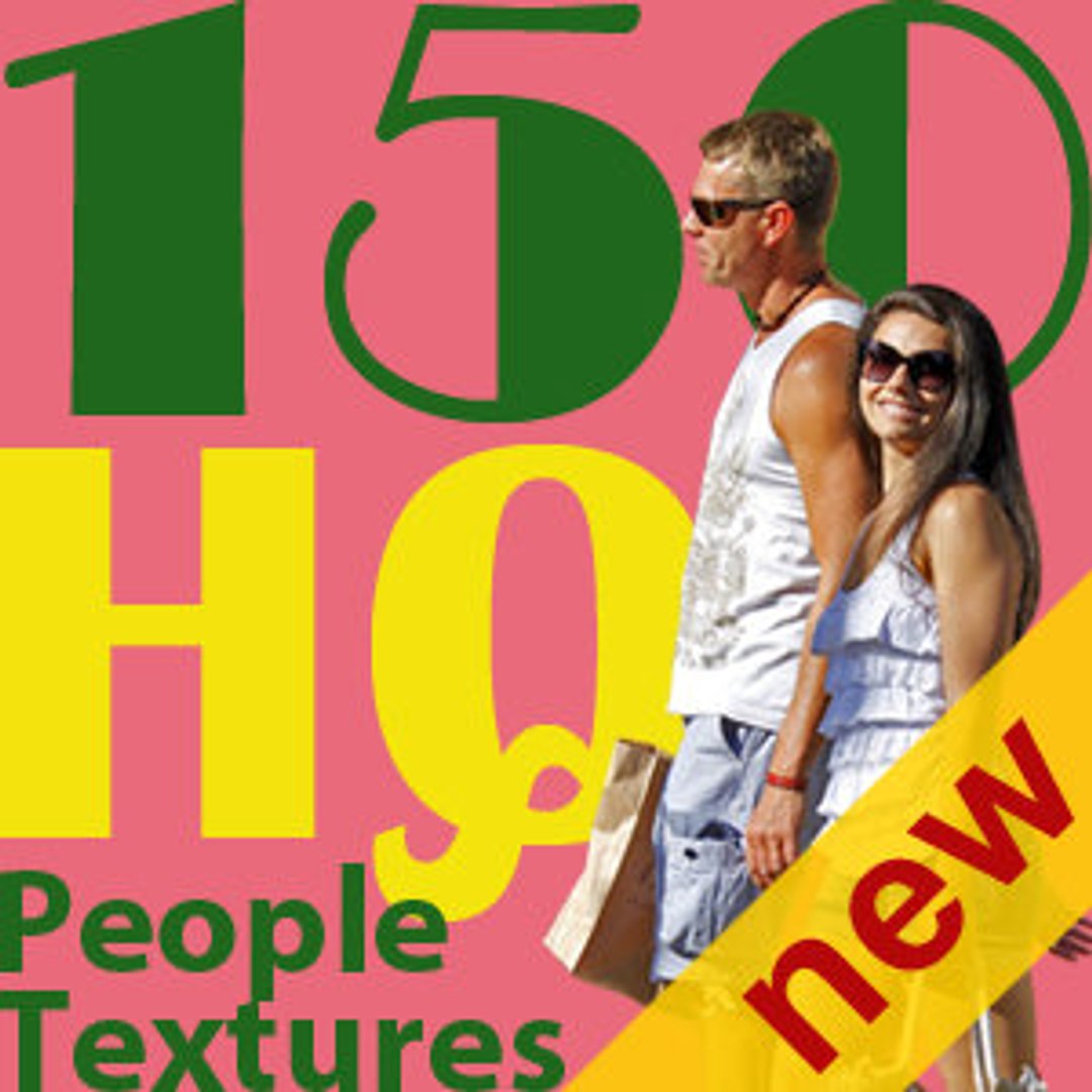 NEW 150 People Textures Vol.1 - TurboSquid 621783