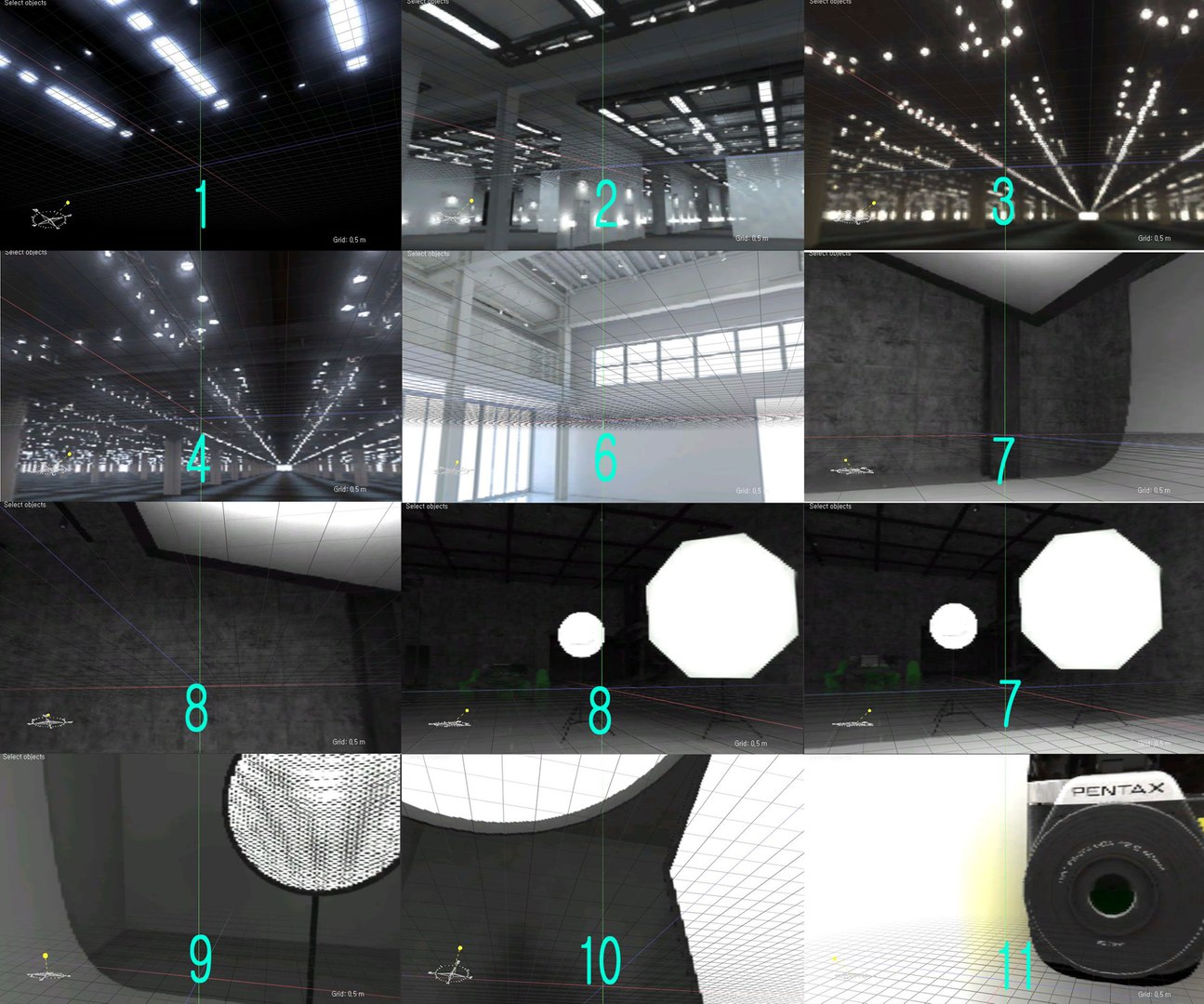 10 Studio and Showroom HDRI - TurboSquid 656844