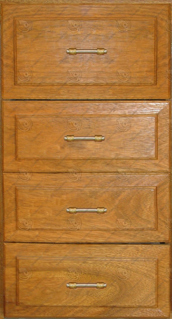 wooden drawers - TurboSquid 658894