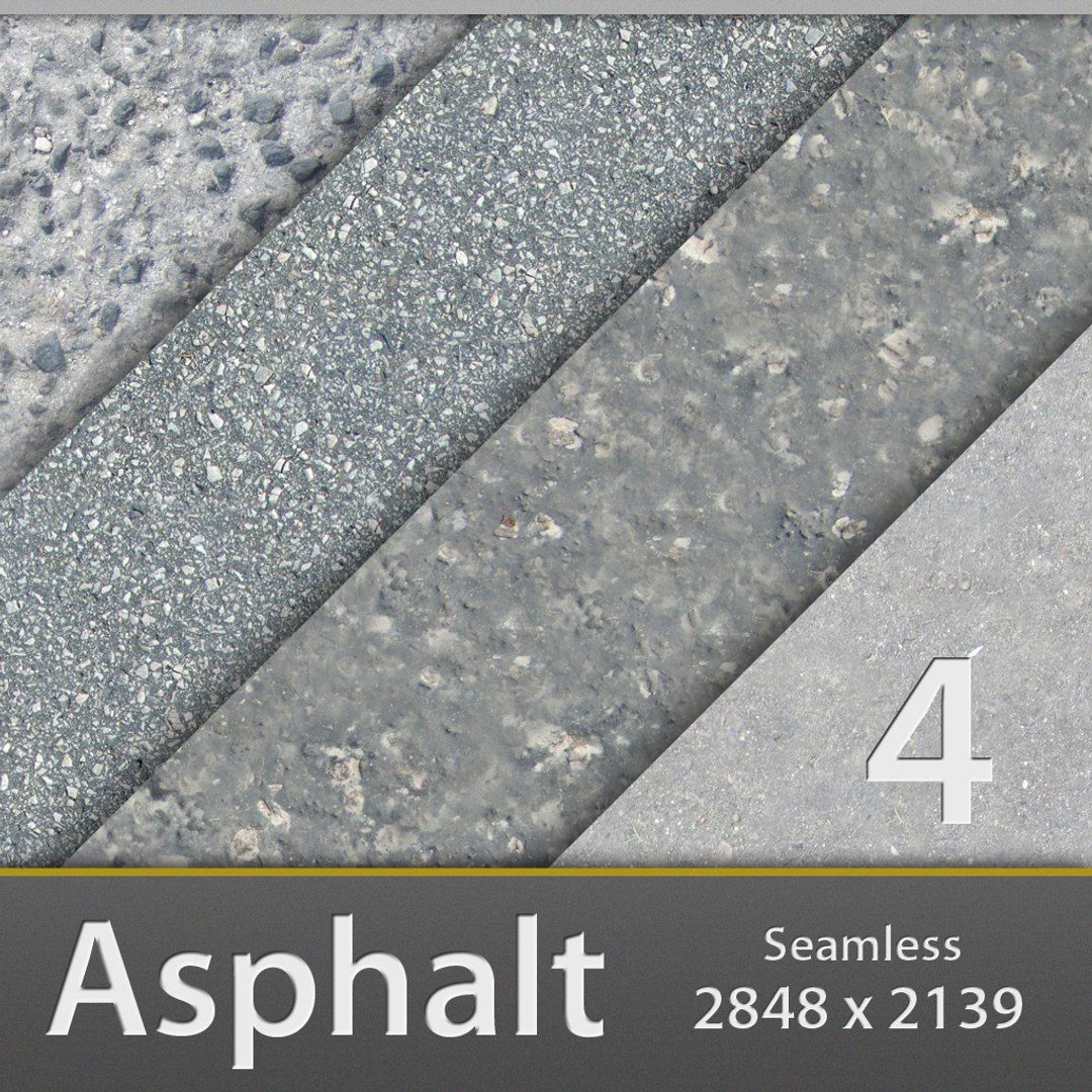 Asphalt Textures - TurboSquid 657782