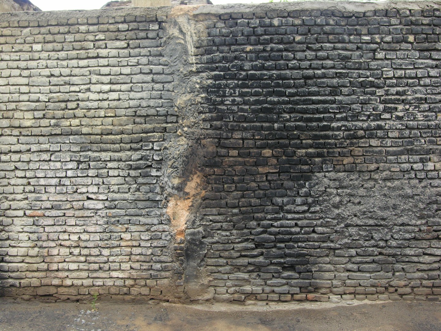 burned wall - TurboSquid 666481
