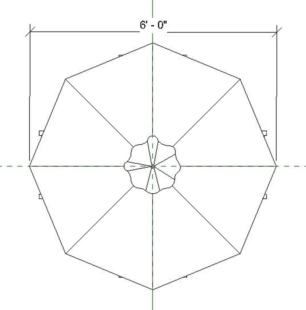 Patio Table with Chair and Umbrellas - TurboSquid 673874
