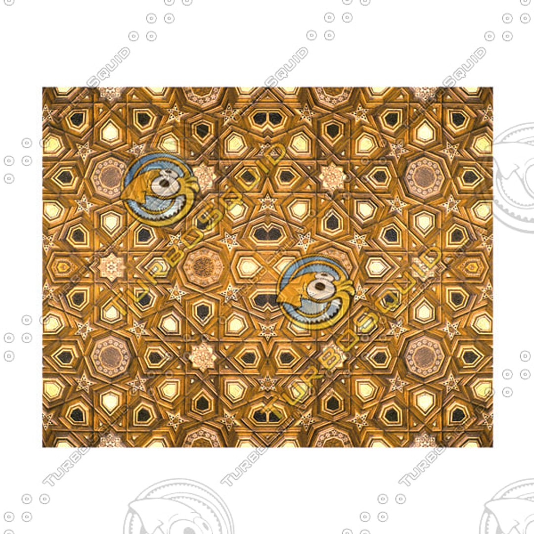Arabesque Wood - TurboSquid 666478