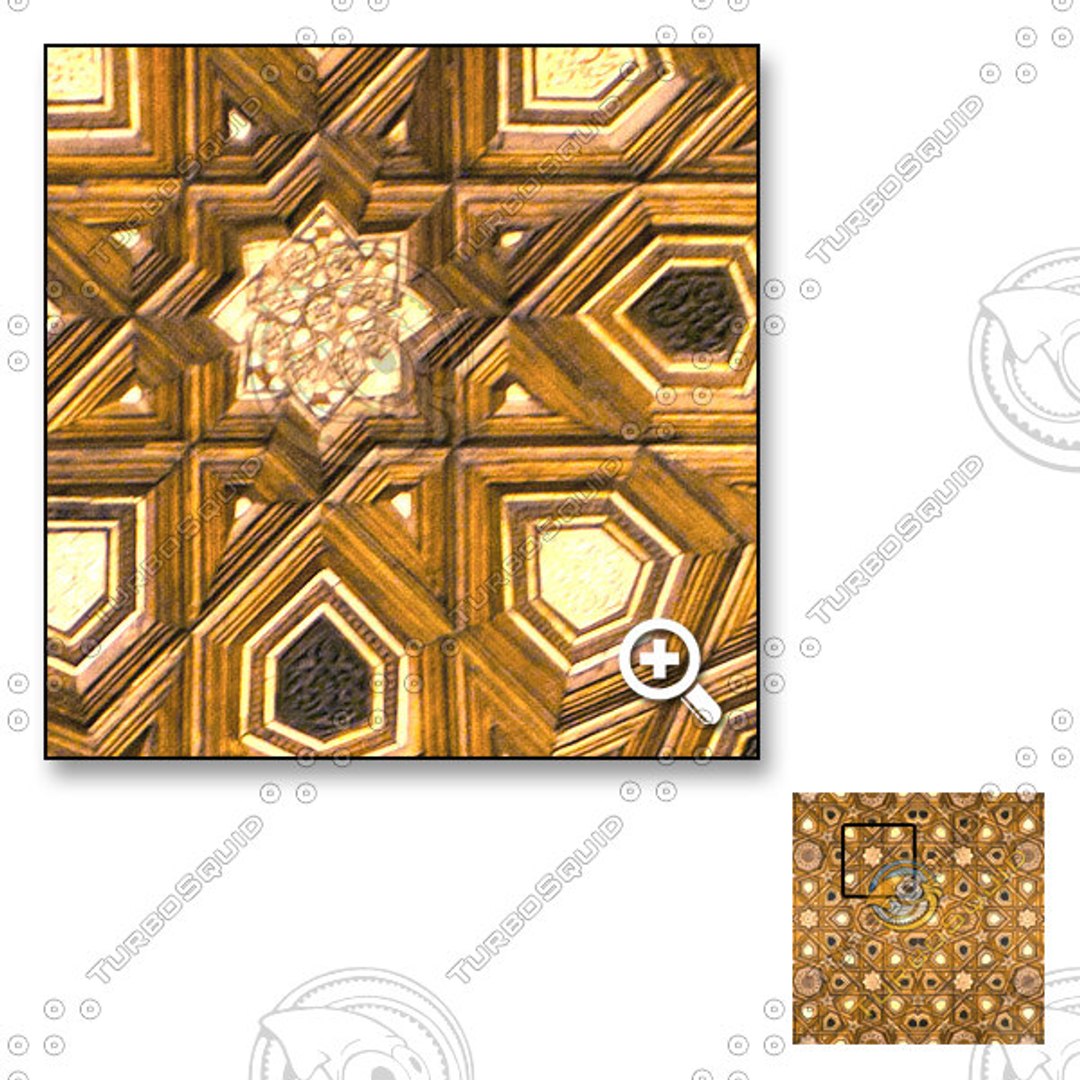 Arabesque Wood - TurboSquid 666478