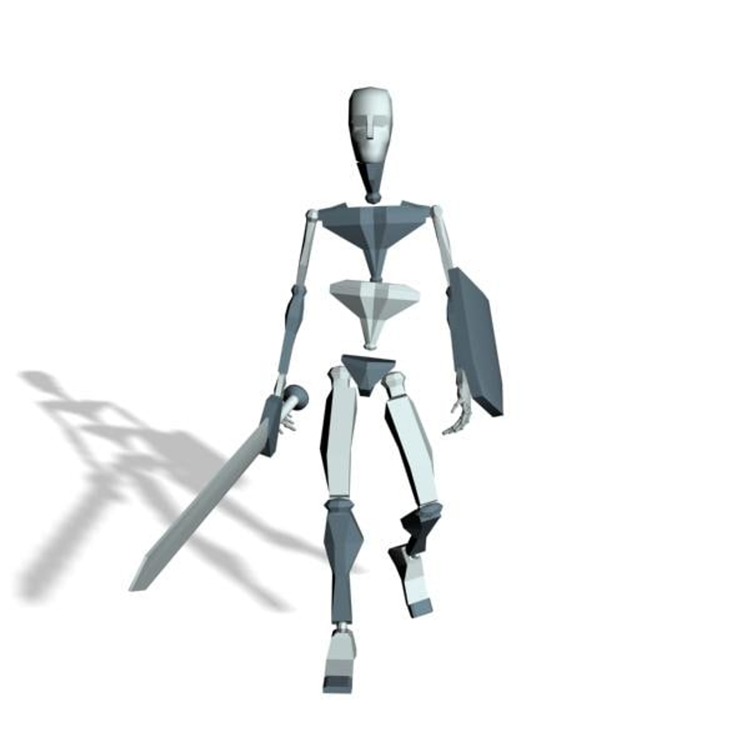 Knight Walk Forward - TurboSquid 672578