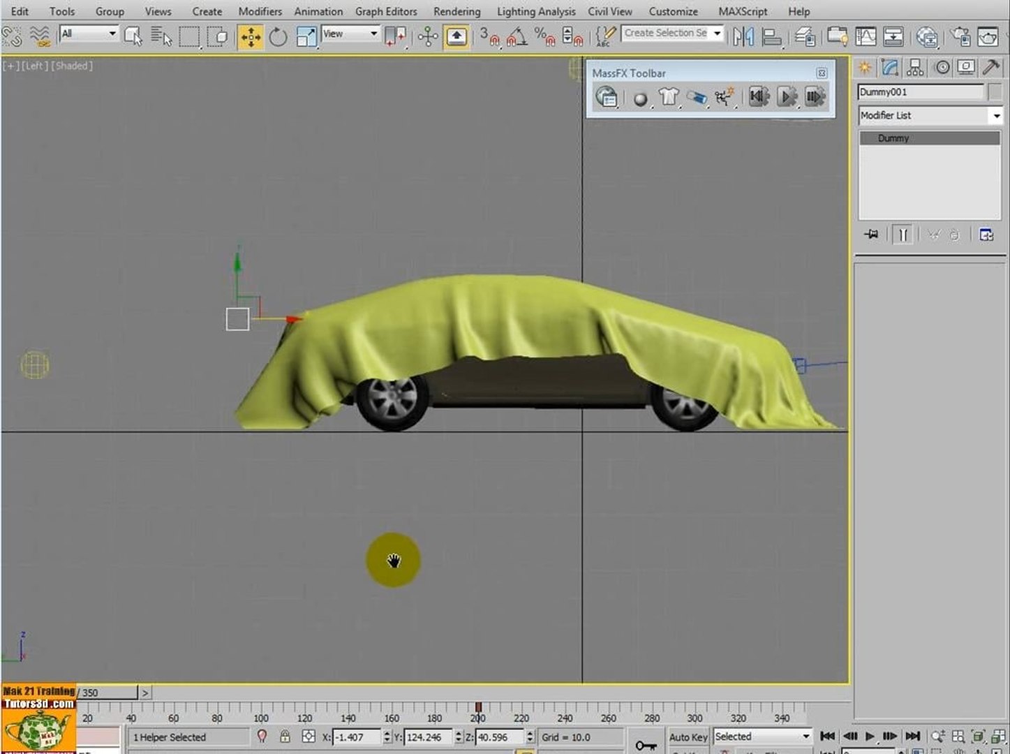 3dsmax 2013 Cloth in PhysX v.4.0 Italiano_cd front - TurboSquid 673845